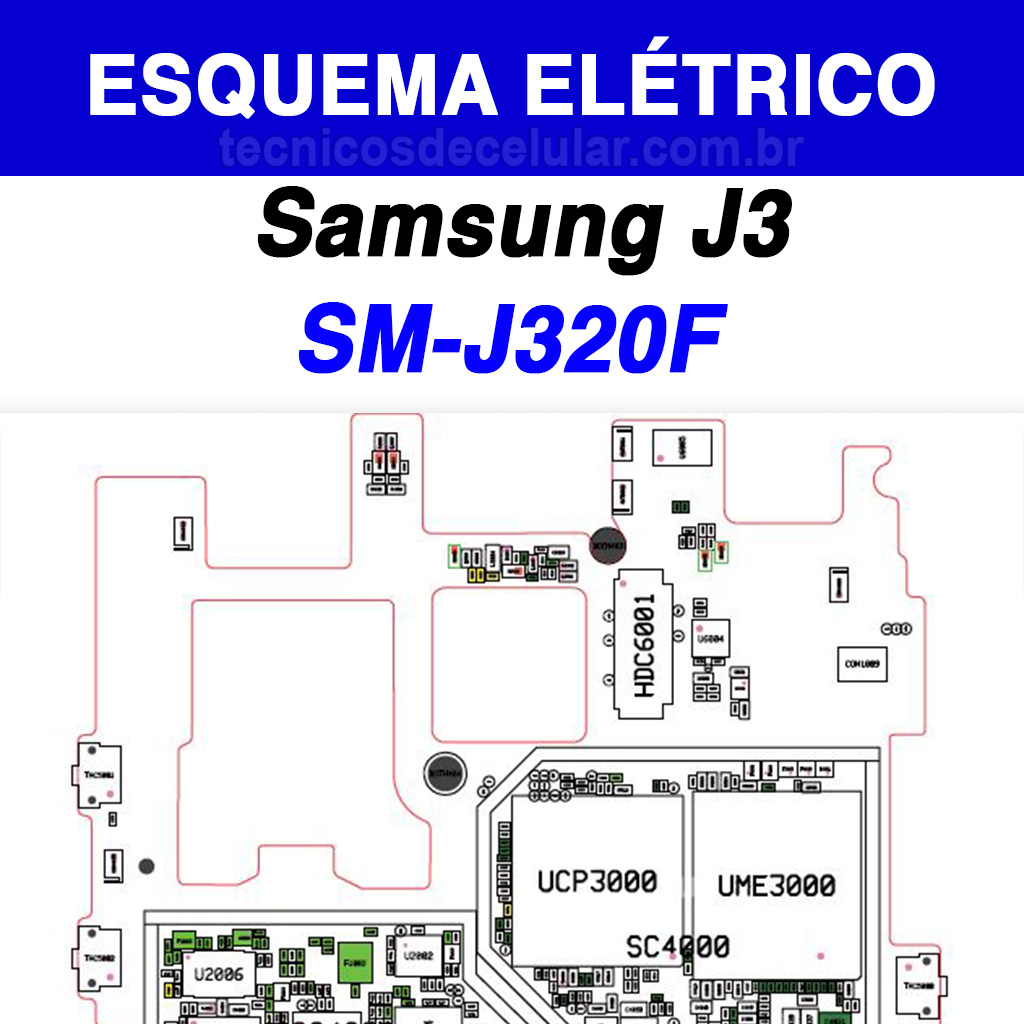 Esquema Elétrico Samsung Galaxy J3 SM-J320F