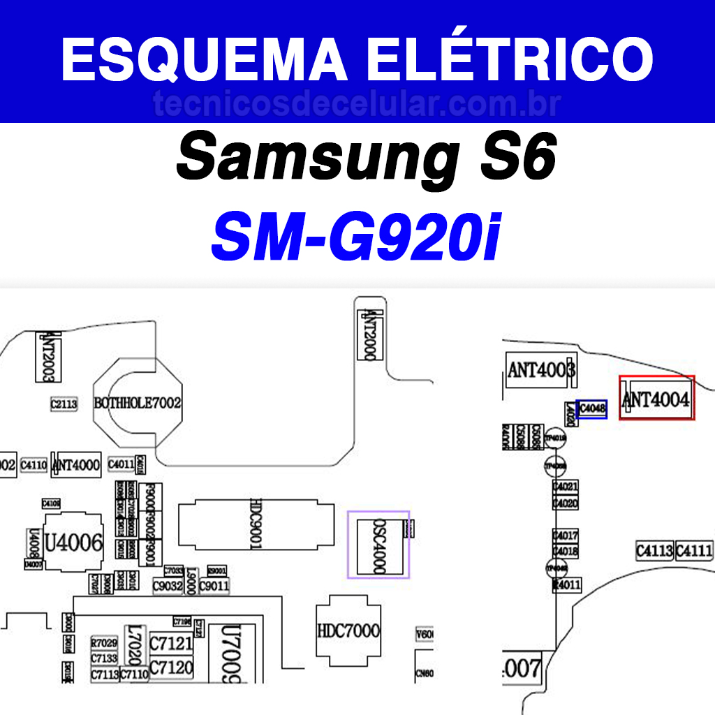 Esquema Elétrico Samsung Galaxy S6 SM-G920i