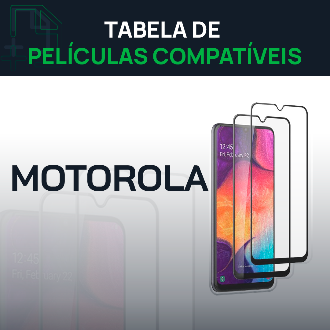 Tabela de Películas Compatíveis Motorola